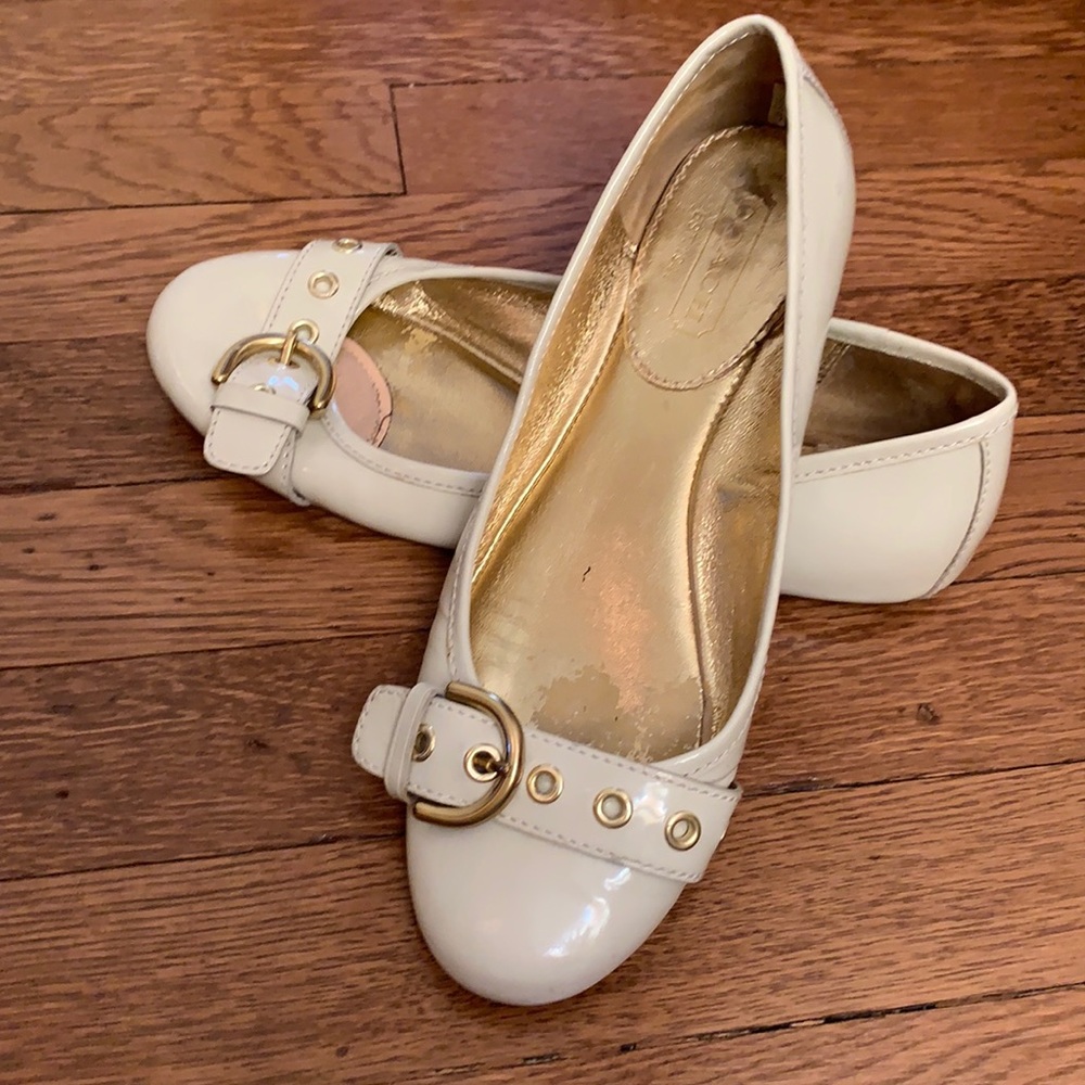 Coach Ivory Shoes Size 6.5 - Gem